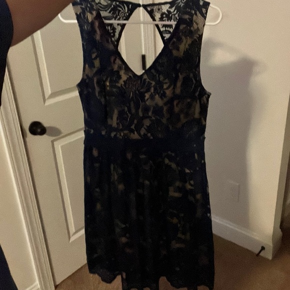 Francesca's Collections | Dresses | A Short Navy Blue Dress From ...